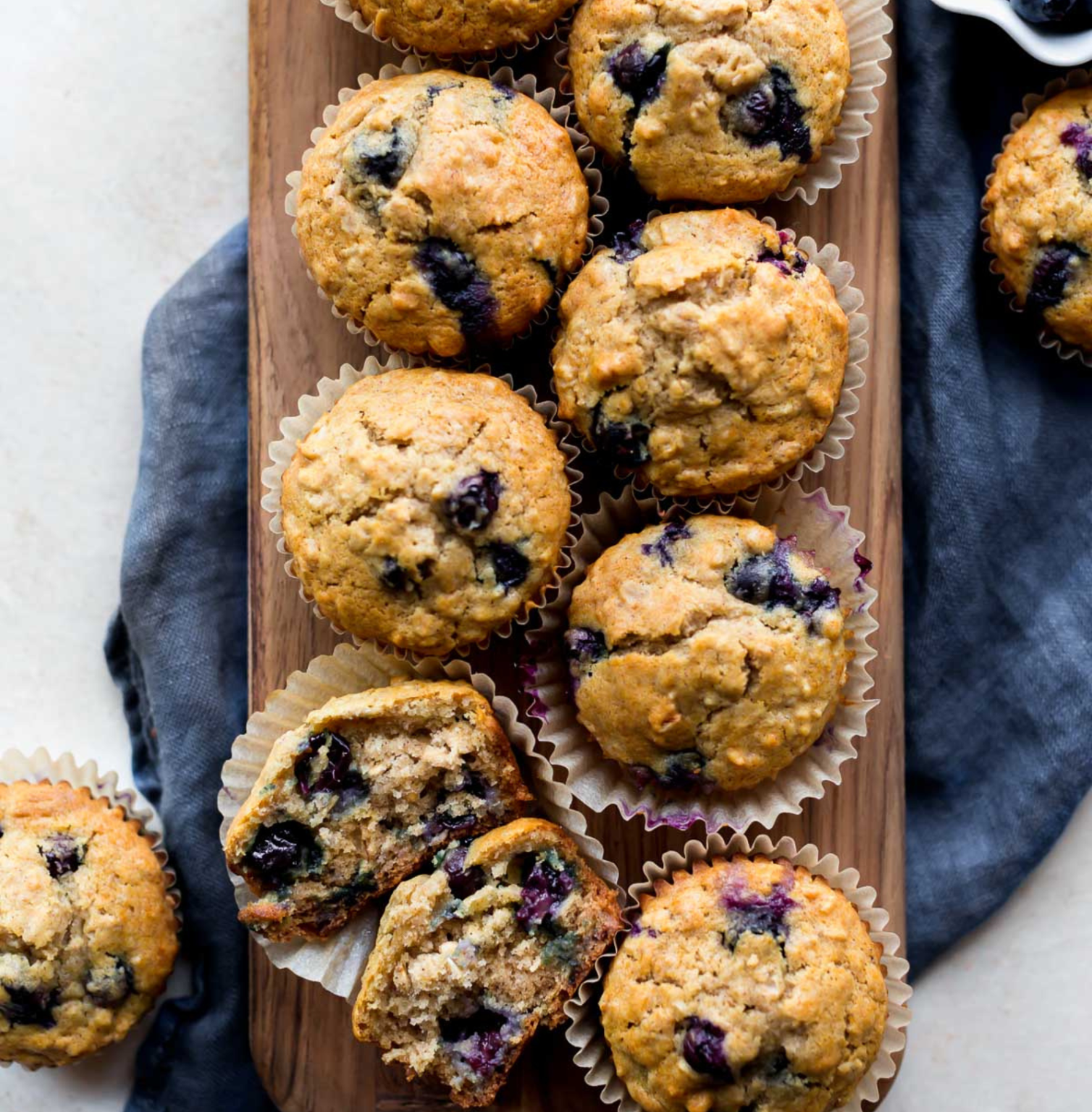 Oatmeal Blueberry Muffins – Echo Hill Country Store