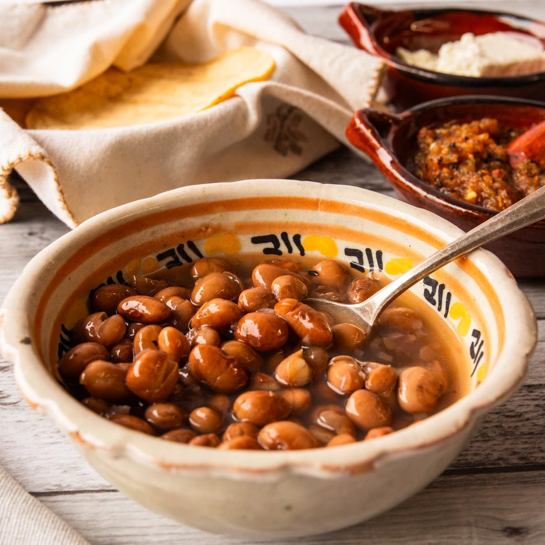 Cowboy Beans with Eye of the Goat Beans – Echo Hill Country Store